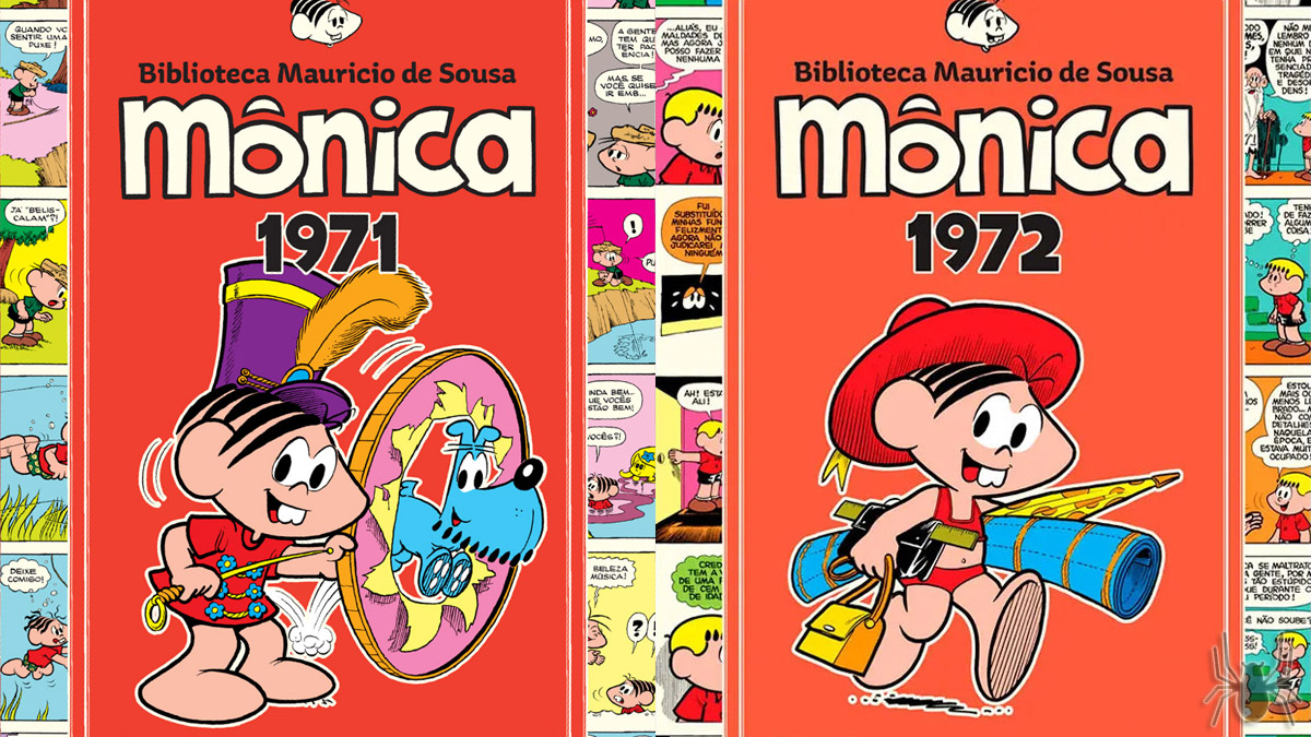 Biblioteca Mauricio de Sousa: Mônica 1971 e Mônica 1972 – Spider145 ...