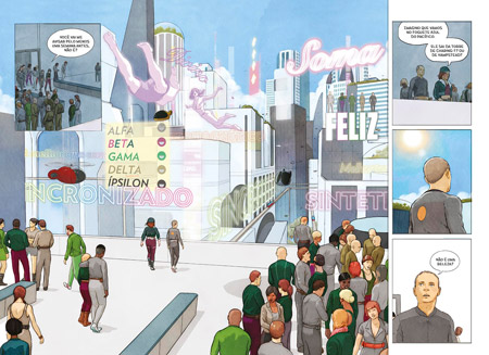 Admirável Mundo Novo, por Fred Fordham – Spider145 – HQs e afins