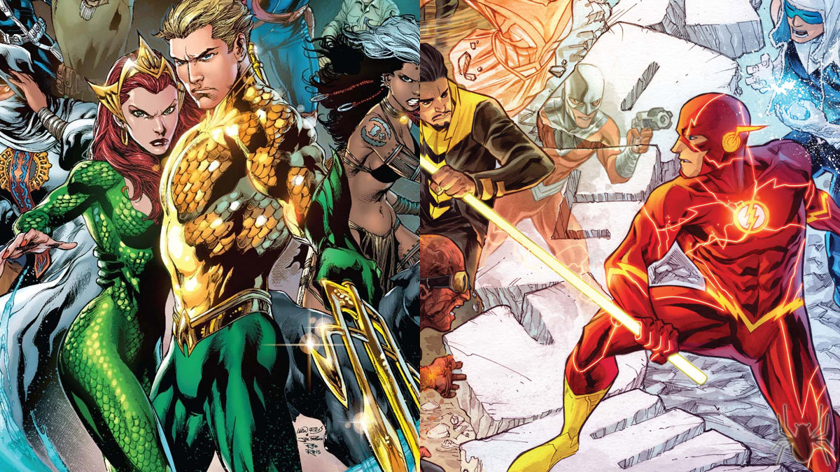 Volumes 18 e 19 de Grandes Heróis DC: Os Novos 52 – Spider145 – HQs e afins