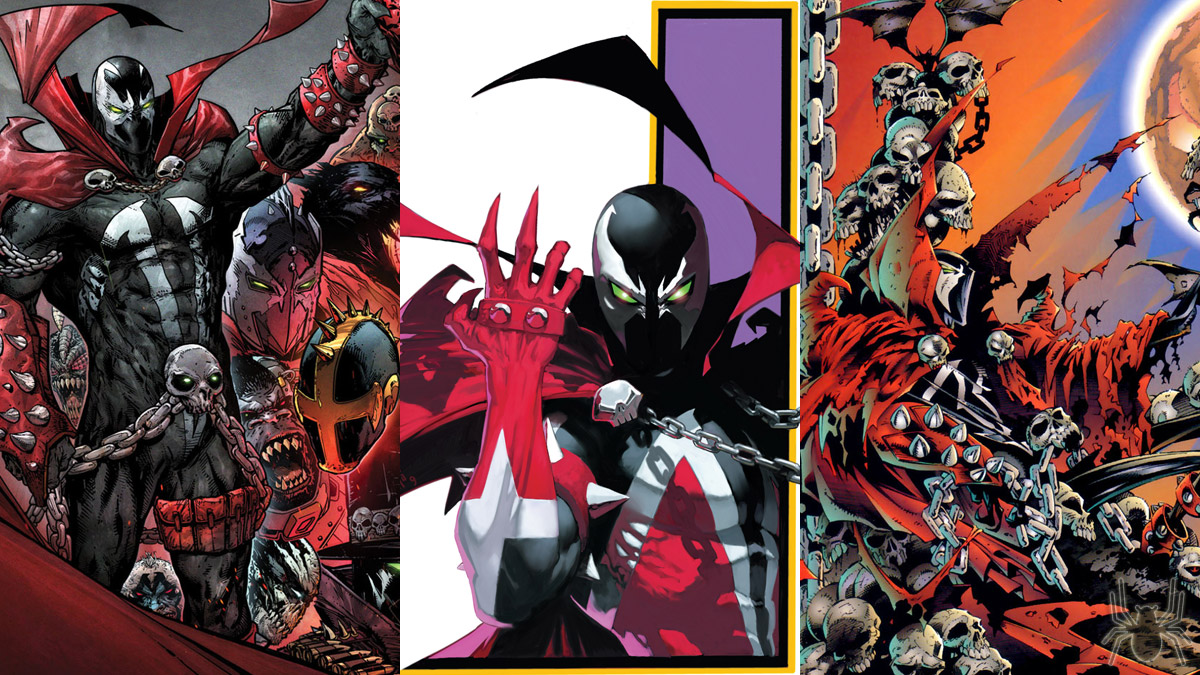 Quartos volumes de Spawn e Spawn Origens & o segundo de Spawn Especial – Spider145 – HQs e afins