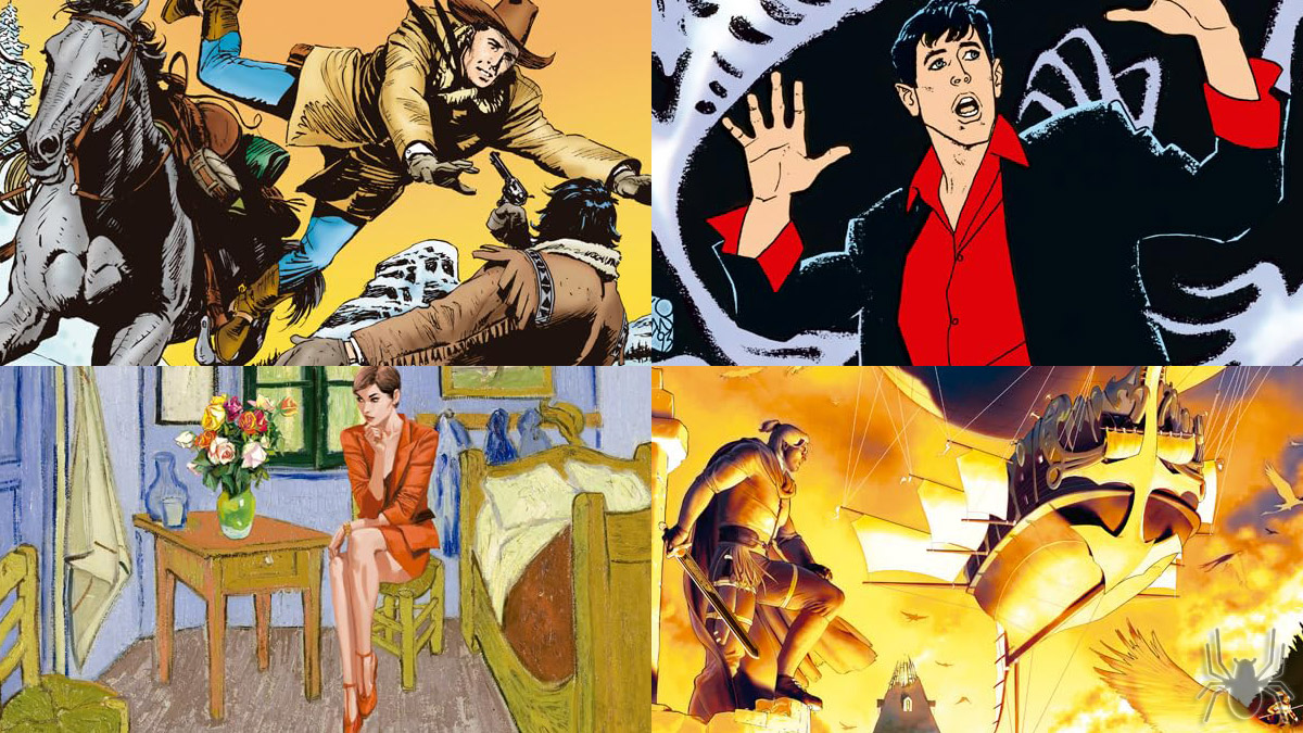 Tex #660/25, Dylan Dog #41, Julia Nova Série #27 e Dragonero #25 ...