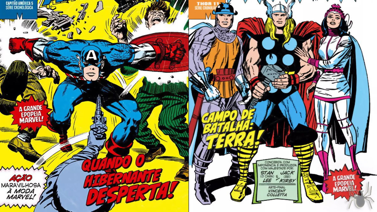 Volumes 8 e 9 da Coleção Clássica Marvel: Nova Fase – Spider145 – HQs e ...