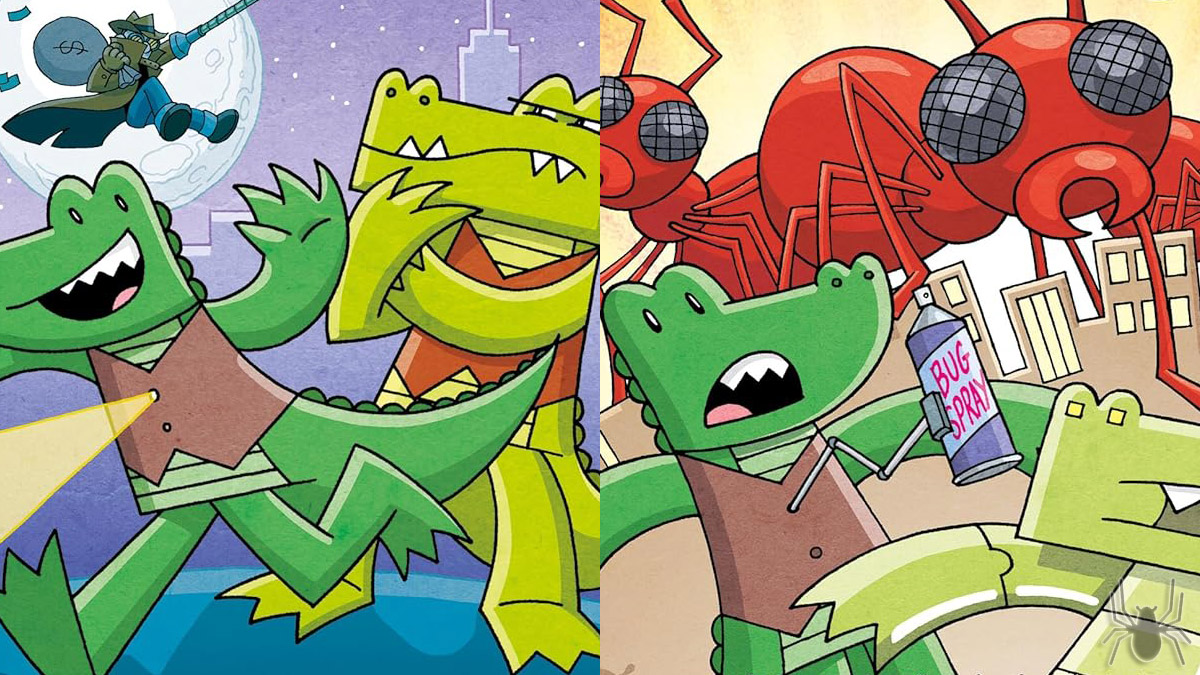 Crocotives: Fora de Controle & O Bicho tá Pegando – Spider145 – HQs e afins